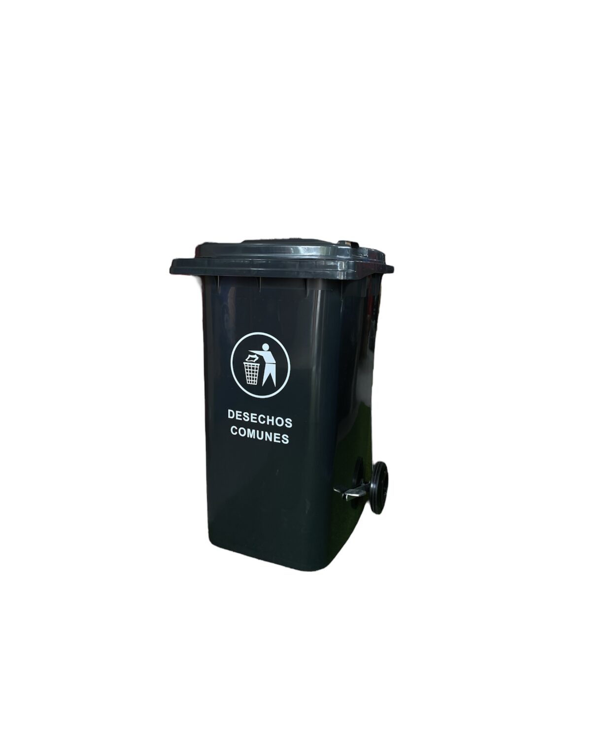 Contenedor de residuos negro 240 litros